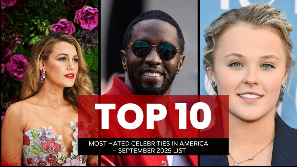 Top 10 Most Hated Celebrities in America – September 2025 List ...